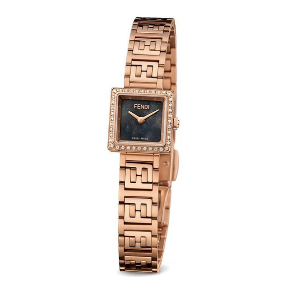 Fendi | Accessories | Fendi Womens Forever Fendi Square Diamond Watch ...